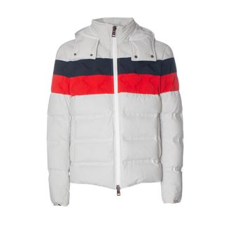 Kired Doppelrei&szlig;verschluss Kapuzenjacke - - Jackets - Herren - Wei&szlig; - M