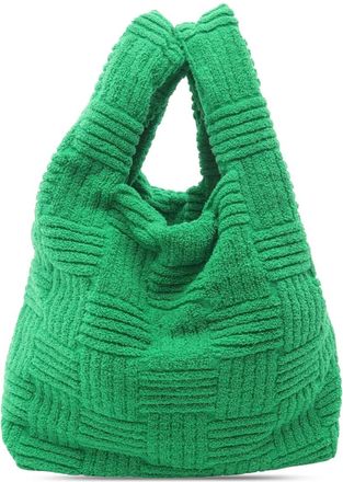 Bottega Veneta sac cabas Terry Cloth Shopping (2012-2025) - Vert