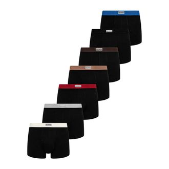 Karl Lagerfeld Logo Tab Elastic Trunks 7er-Pack - - Underwear - Herren - Schwarzk - M