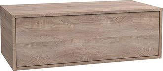 Vente-Unique Vente-unique - Meuble sous vasque suspendu - Coloris naturel clair - 94 cm - teana ii