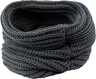 Generic Faux col en dentelle chaude pour femme Col roul&eacute; Ch&acirc;le Robe Col, gris fonc&eacute;, Taille unique