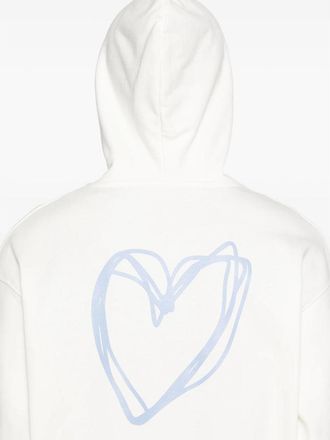 Vision Of Super Logo Patch Cotton Sweatshirt - White