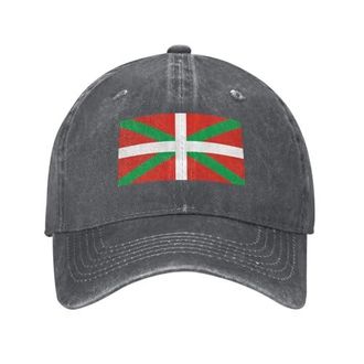 Generic Drapeau du Pays Basque Homme Femme Chapeau sans D&eacute;formation Casquette De Baseball R&eacute;glable Chapeau De Cowboy pour Toutes Les Saisons Cyclisme Randonn&eacute;