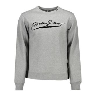 Plein Sport Zip-Free Sweatshirt - - Sport - Herren - Grau - L