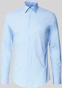 HUGO BOSS Slim Fit Businesshemd aus Popeline mit Stretch-Anteil