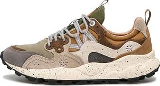 Flower Mountain Baskets en suède et Tissu Technique, Gris foncé- 43