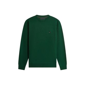 Tommy Hilfiger Terry Rundhals-Sweatshirt - - Sweatshirts & Hoodies - Herren - Gr&uuml;n - XL