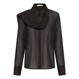 Gestuz GZlynne Schal-Hemd - - Blouses & Shirts - Damen - Braun - L