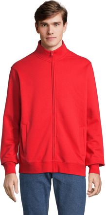 SOLS Cooper Jacke Durchgehender Rei&szlig;verschluss f&uuml;r Herren/Damen Unisex (Leuchtend Rot)