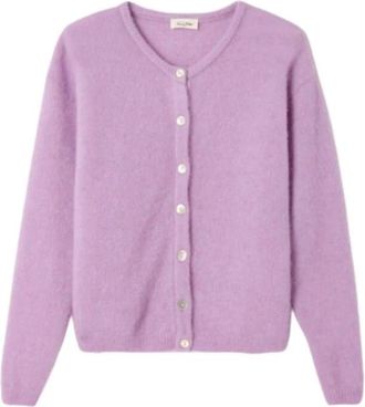 American Vintage Femme, Pulls, Violet, Taille: 38 FR Tricots