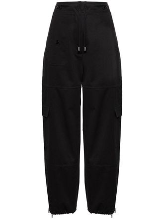 Toteme pantalon Carlow à coupe ample - Noir