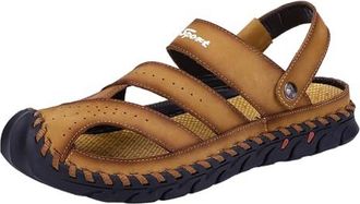 Generic Sandales de randonnée pour homme - Fond en bambou - Résistantes à la transpiration - Chaussures dété - Confortables et respirantes - Sandales de trekk