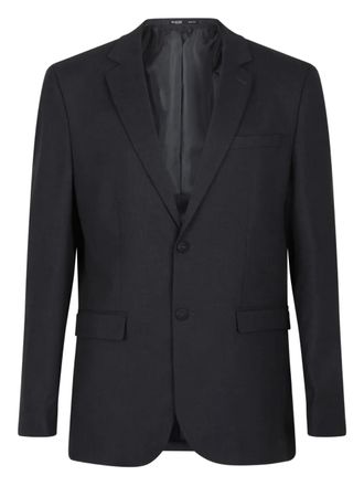 Selected blazer à boutonnage simple - Gris