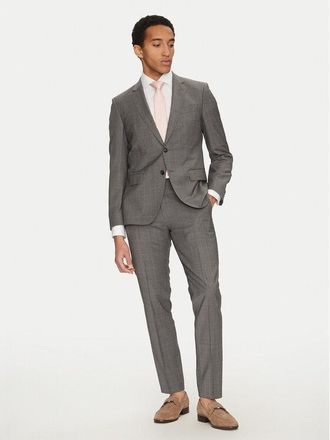 HUGO BOSS Anzug H-Huge 50535023 Grau Slim Fit