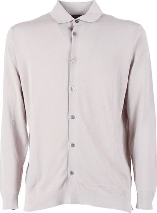 FILIPPO DE LAURENTIIS Homme, Pulls, Gris, Taille: M Camicia ML