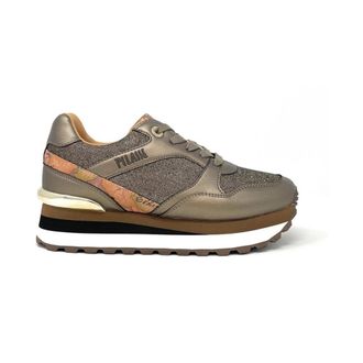 Alviero Martini 1A Classe Bronze Geo Insert Platform Sneakers 2014 - - Shoes - Damen - Braun - 36 EU