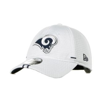 New Era Curved Visor Cap Official Training Camp - - Accessories - Herren - Wei&szlig; - ONE SIZE