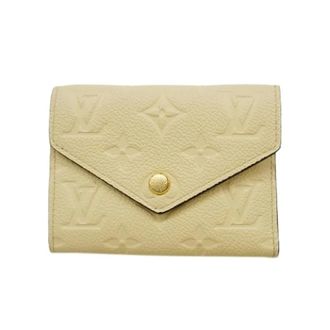 Louis Vuitton Portefeuille Pre-owned Vintage &agrave; trois volets - Femme - Pre-owned - Beige - Taille: ONE Size