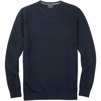 Olymp Rundhals-Strickpullover - - Knitwear - Herren - Blau - 2XL