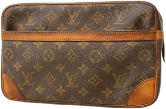 Louis Vuitton unisex, Pre-owned, Brun, Taille: ONE Size Sac clutch Pre-owned