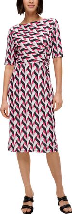 s.Oliver Midikleid mit All-Over-Print