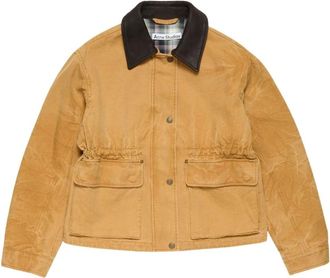 Acne Studios Femme, Vestes, Brun, Taille: 40 FR Canvas Jacket