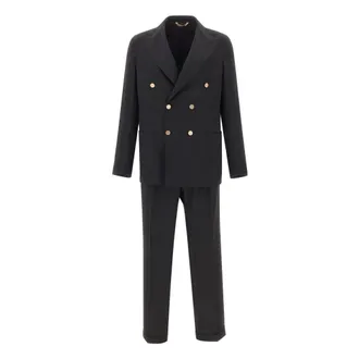 BRIGLIA 1949 Homme, Costumes, Noir, Taille: XL Taurasi Suit
