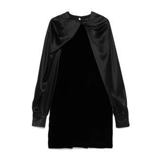 Max Mara Elegantes Zarelia Kleid - - Dresses - Damen - Schwarzk - S
