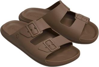 Cartago Femme Zurique Slide Ad Sandale, Beige, 42 EU