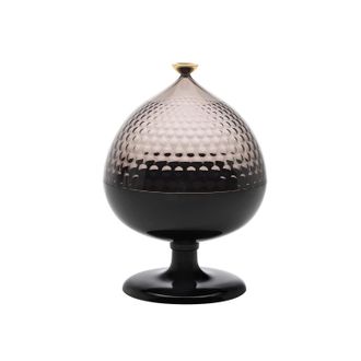 Kartell Pumo, Container/Kernstück, Fumé und Schwarz