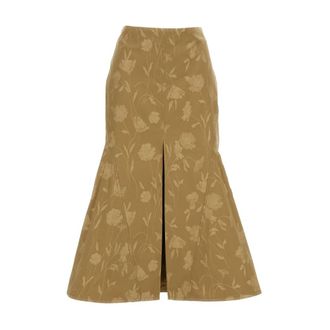 Erdem Midi Skirts - - Skirts - Damen - Beige - XS