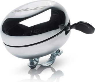 XLC Kinder Fahrradglocke Mingun DD-M13 Durchmesser 66 mm, Chrom, 6.6 x 6.6 x 4 cm