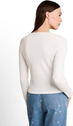 Tom Tailor Cardigan mit feiner Struktur und Knopfleiste