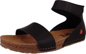 Art Femme 0382 Crète Sandale, Nappa Noir, 39 EU