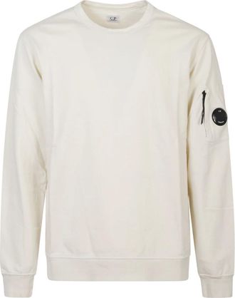 C.P. Company C.p. Company, Homme, Sweatshirts et sweats &agrave; capuche, Blanc, Taille: XL CP Company Sweaters