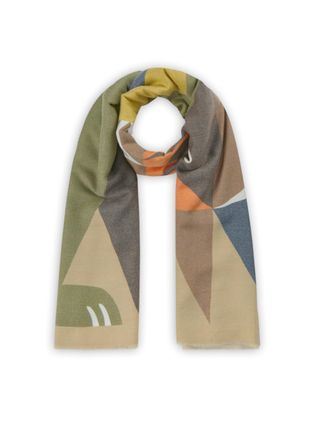 Codello PRINTED SCARF POLYESTER/VISCOSE FOX - 90X180CM