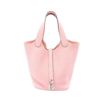 Herm&egrave;s Pre-owned Cuir sacs-main - Femme - Pre-owned - Rose - Taille: ONE Size