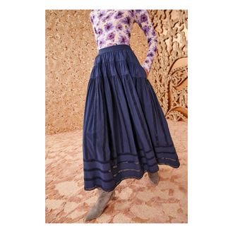 Ulla Johnson Jupe Alara Popeline de Coton Ulla Johnson