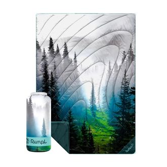 Rumpl original Pl&uuml;schdecke - warme bauschige Campingdecke, 100 % recycelte Polyester-Isolierung, leicht, bequem verstaubar, wasserabweisend, Outdoor-Pl&uuml;schd