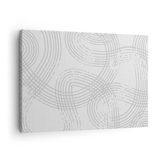 Arttor Bilder auf Leinwand Minimalismus St&uuml;ck Hell Leinwandbild 70x50cm Wandbilder Dekoration Wohnzimmer Schlafzimmer K&uuml;che Deko Klein Wanddeko Bild Wand Kun