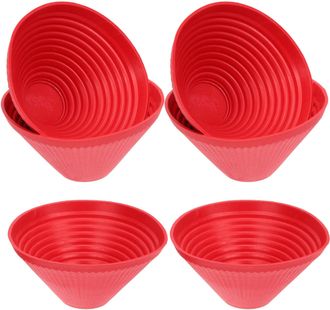 Artibetter 6 St&uuml;ck Gummi &ouml;ffnungshilfe f&uuml;r Einmachgl&auml;ser Silikon Gripper Mehrzweck Rutschfester Flaschen&ouml;ffner f&uuml;r Schwache H&auml;nde K&uuml;chenhelfer mit Starkem Grip