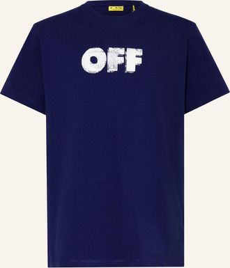 Off-white T-Shirt blau