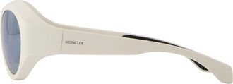 Moncler Unisex Futuro Sunglasses - Moncler Acetate White Accessories