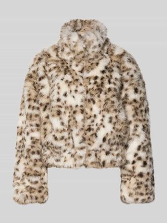Only Regular Fit Webpelzjacke in Leoparden Optik Modell JANIS