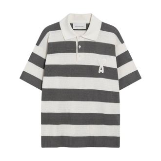 Ami Kurzarm-Polohemd mit Ami de Coeur Patch - - Tops - Herren - Mehrfarbig - XS