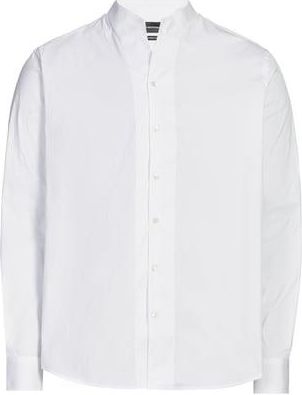 Emporio Armani Chemise en coton mélangé