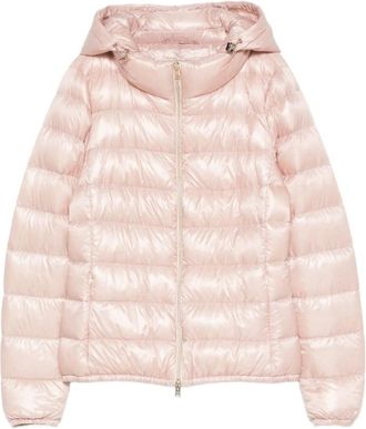 Herno Femme, Vestes, Rose, Taille: 36 FR Veste matelass&eacute;e &agrave; capuche