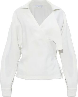 Iro Iro, Femme, Blouses et Chemises, Blanc, Taille: 34 FR Heloa Top