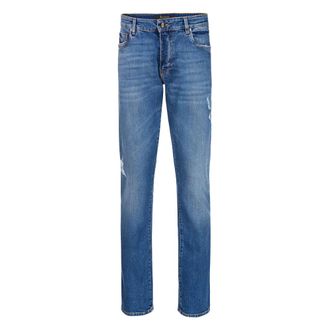 Billionaire Boys Club Homme, Jeans, Bleu, Taille: W26 Super Straight Cut Lion