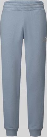 Puma Regular Fit Sweathose aus Baumwoll-Mix